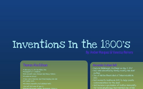 Thomas Edison and Alexander Graham Bell- Inventions by Amber Marquez on ...