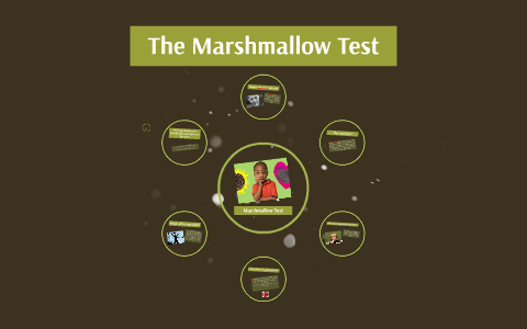 Marshmallow test by