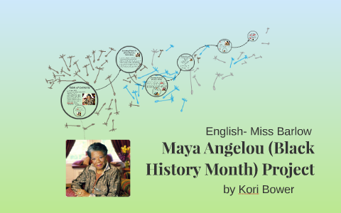 Maya Angelou (Black History Month) Project by Kori Bower on Prezi