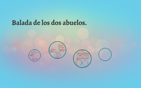 Balada de los dos abuelos. by Priscila Zambrano on Prezi