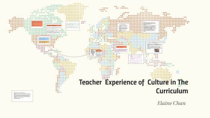 Teacher Experience of Culture in The Curriculum by derek begley on Prezi