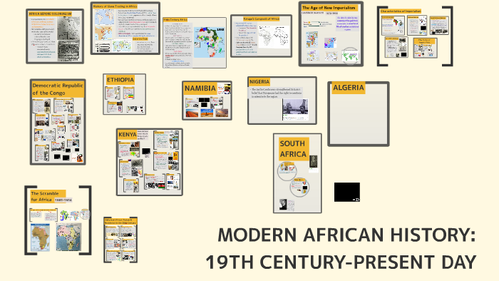 Modern African History: 19th Century - Present Day: Unit 4 by Kate ...
