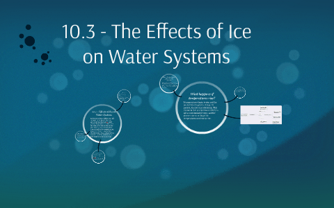 10.3 - Effects of Ice on Water Systems by Patrick Cunningham on Prezi