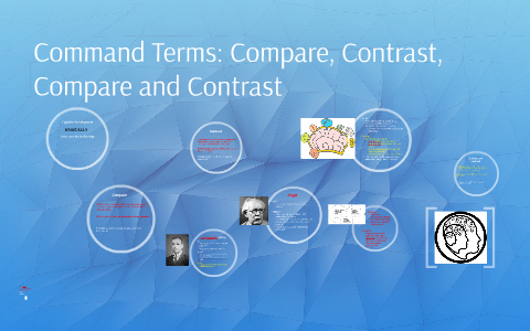 Command Terms: Compare, Contrast, Compare and Contrast by Tam Pham on Prezi