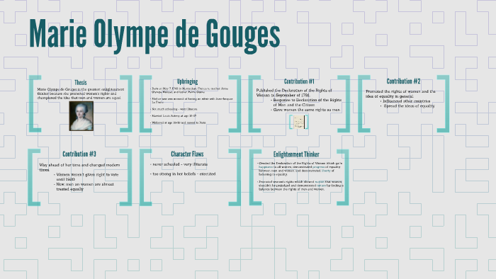 Marie Olympe de Gouges by peyton blang on Prezi