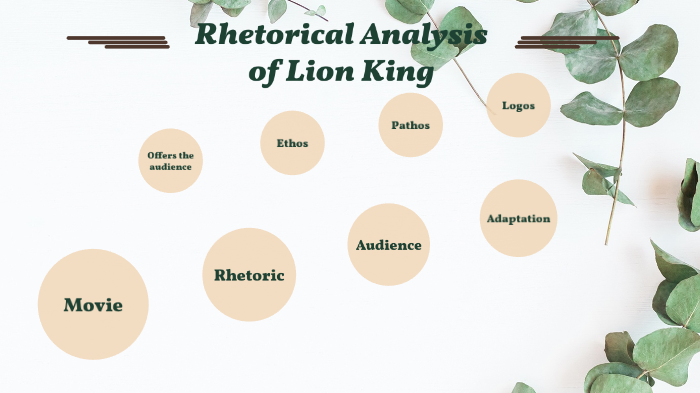 Rhetorical Analysis of Lion King by Yasmine Olide on Prezi