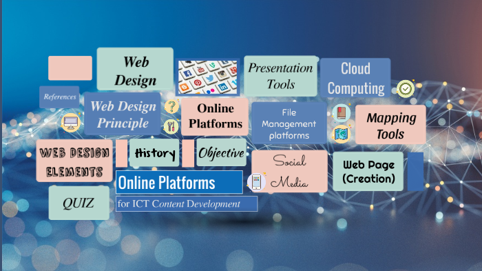 Online Platforms for ICT Content Development by Angel . on Prezi