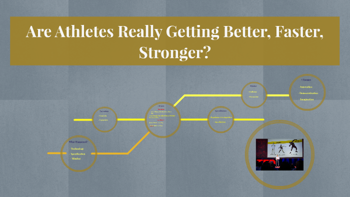 Are Athletes Really getting Better, Faster, Stronger? by Jose Oller on ...