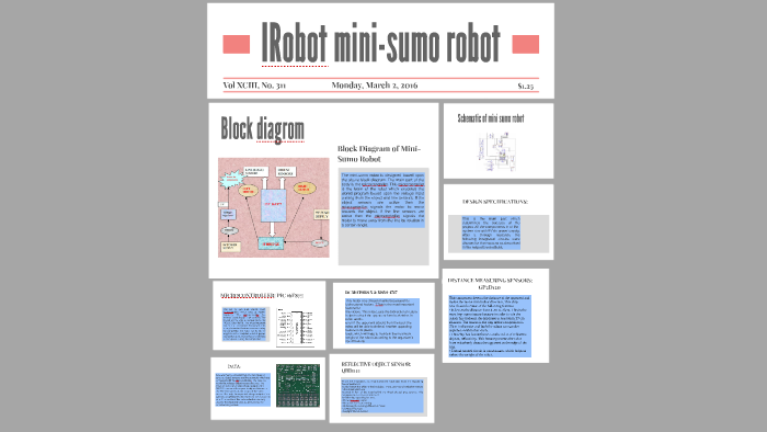 IRobot mini-sumo robot by Nursultan Baltabai