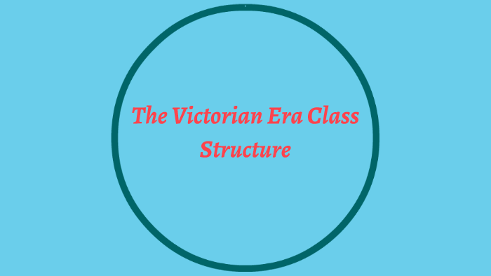 The Victorian era class structure by Robbie Ryan on Prezi
