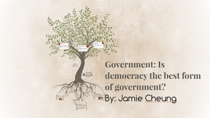 Government: Is democracy the best form of government? by Jamie Cheung ...