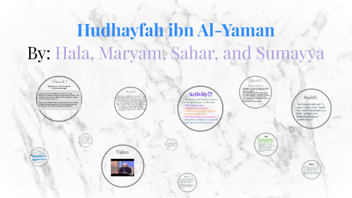 Hudhayfah ibn al-Yaman by Maryam Othman on Prezi