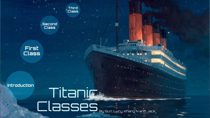 RMS Titanic Classes by SuriLucyKhangJack 6C on Prezi