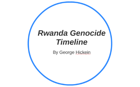 Rwanda Genocide Timeline by George Hickein on Prezi
