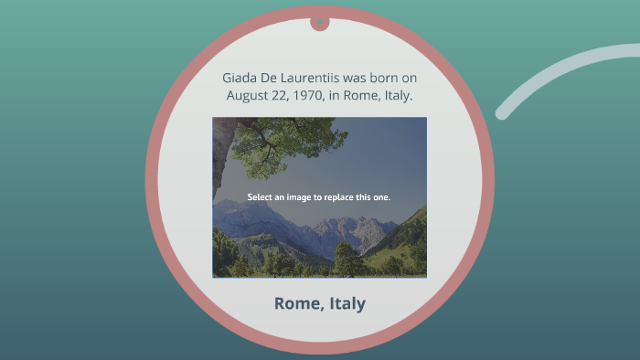 Giada De Laurentiis by Keyshawn Jefferson on Prezi