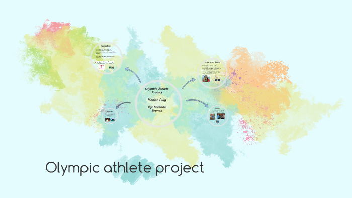 Olympic athlete project by Miranda Brenes