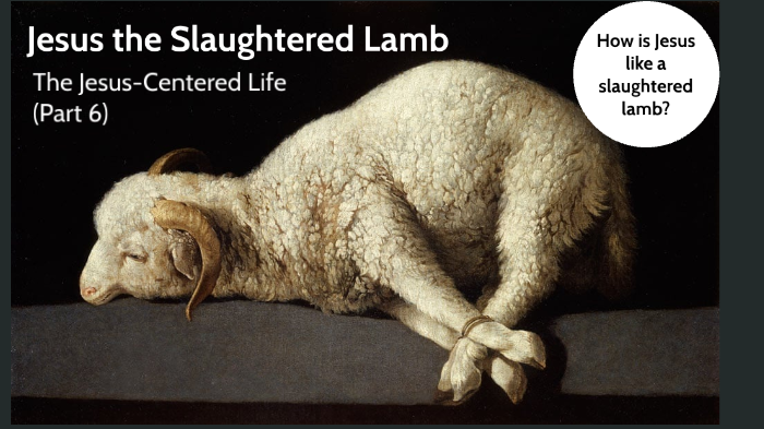 Jesus the Slaughtered Lamb by Jacob Daniels on Prezi
