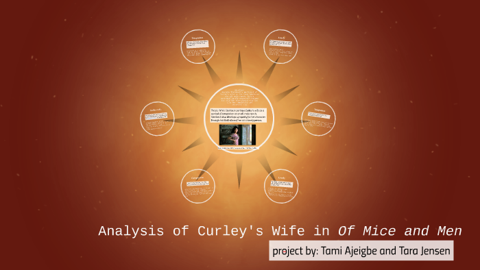 Analysis of Curley's Wife in Of Mice and Men by Tara Jensen on Prezi