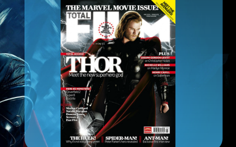 magazine front cover- Thor by Euan Jackson on Prezi