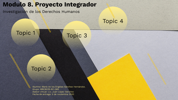 Modulo 8. Proyecto Integrador by Angeles Sanchez Hernandez on Prezi
