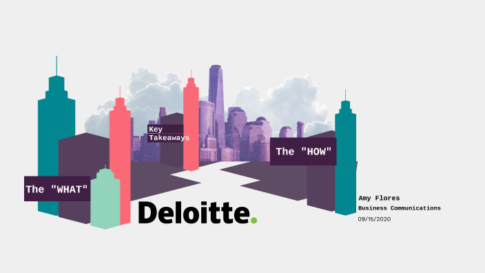 Business Communications - Deloitte by on Prezi
