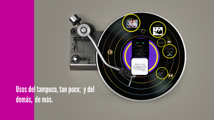 Usos del tampoco, tan poco; y del by Yuddy Peña on Prezi