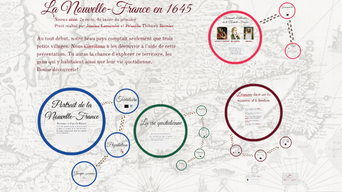 La Nouvelle-France en 1645 by Jessica Lamarche on Prezi
