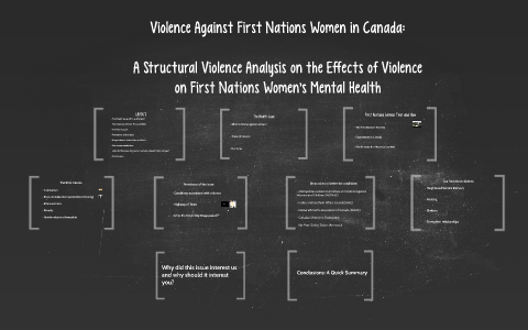 Violence Against First Nations Women in Canada: by lee abraham on Prezi