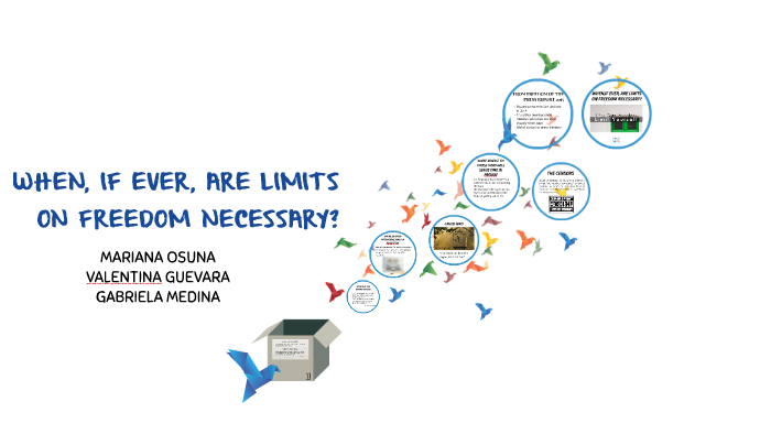 WHEN,IF EVER, ARE LIMITS ON FREEDOM NECESSARY? by gabriela medina on Prezi