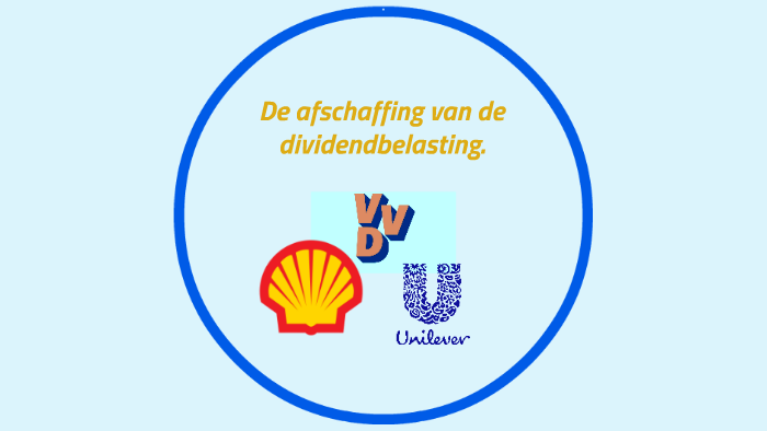 De afschaffing van de dividendbelasting. by Eric Velt