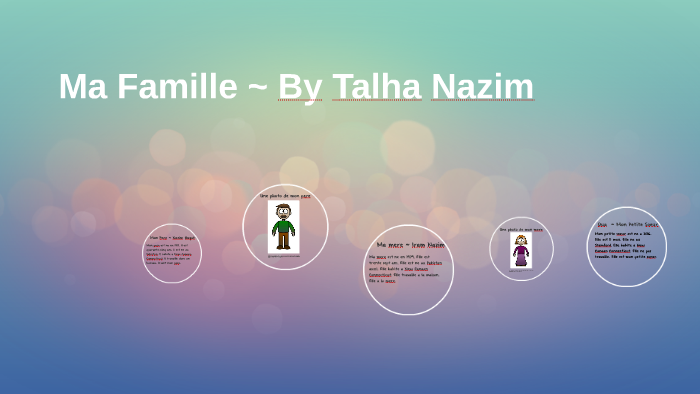 Ma Famille ~ By Talha Nazim by Talha Nazim on Prezi
