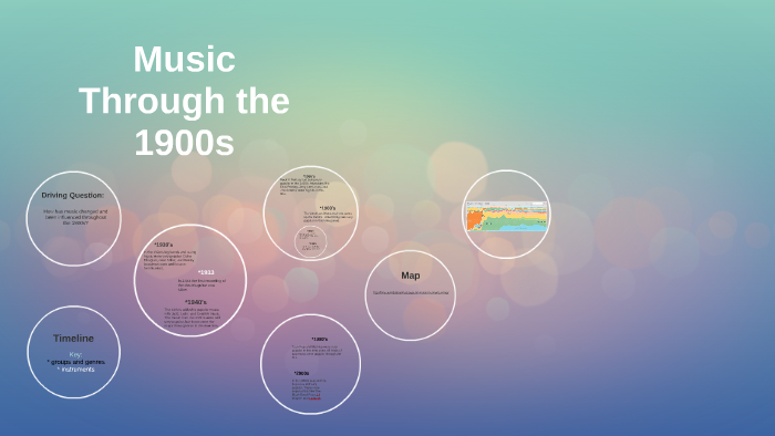 Music Through the 1900's by Marli Schmitz on Prezi