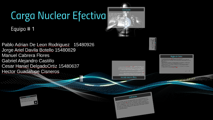 Carga Nuclear Efectiva by Pablo De Leon on Prezi