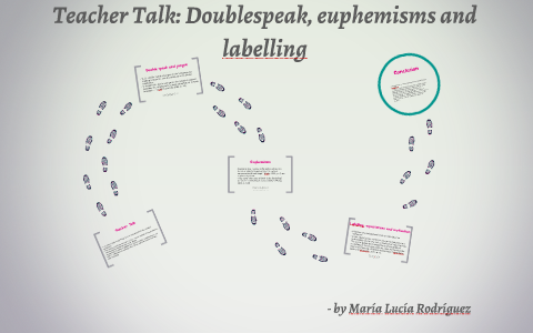 Teacher Talk: Doublespeak, euphemisms and labelling by Marilu Rodriguez ...