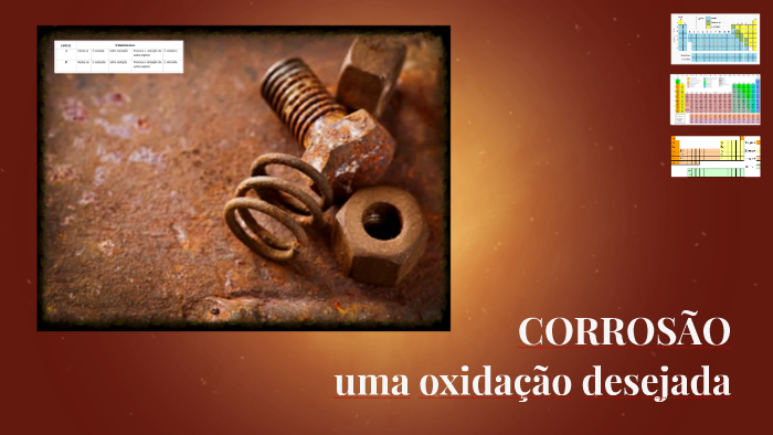 CORROSÃO: uma oxidação desejada by 10 a on Prezi