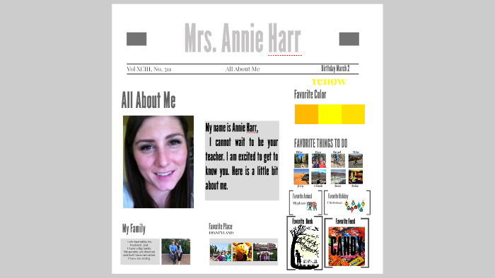 Mrs. Harr by Julia Biasi on Prezi