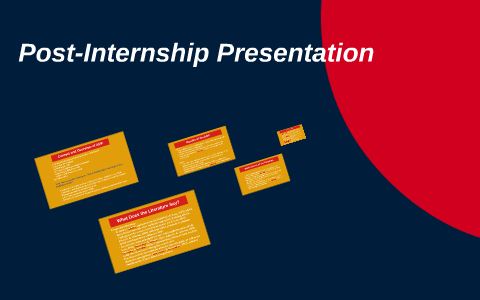 Post-Internship Presentation by Mishanne Healey on Prezi