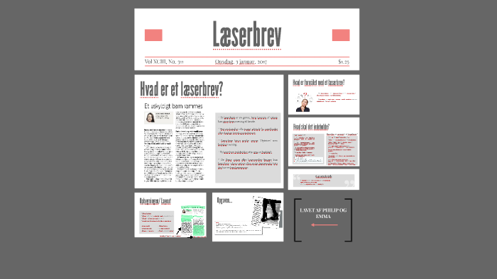 Læserbrev by Emma F O Nielsen on Prezi