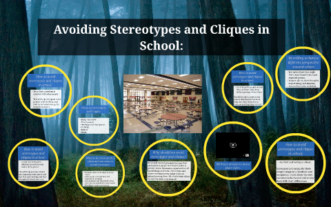 Avoiding Stereotypes and Cliques in School: by Victoria Arce