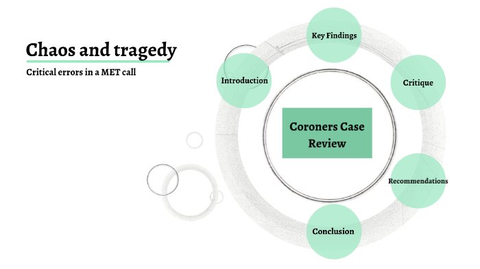 Coroners Case - report by Ben Conroy on Prezi