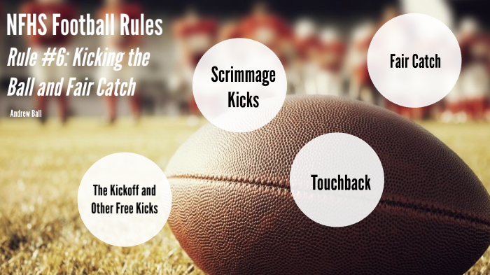 NFHS Football Rules: Rule #6 by Andrew Ball on Prezi