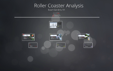 Roller Coaster Analysis by Madison Evick on Prezi