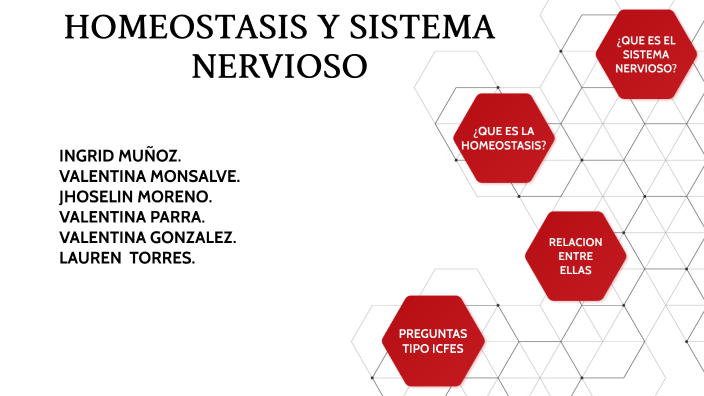 HOMEOSTASIS Y EL SISTEMA NERVIOSO by VALENTINA PARRA on Prezi