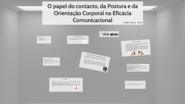 Comunicação, Postura, Orientação Corp. by Ruben Sousa on Prezi