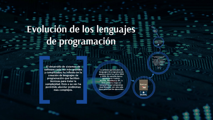 Evolución de los lenguajes de programación by Jorge Rosales on Prezi