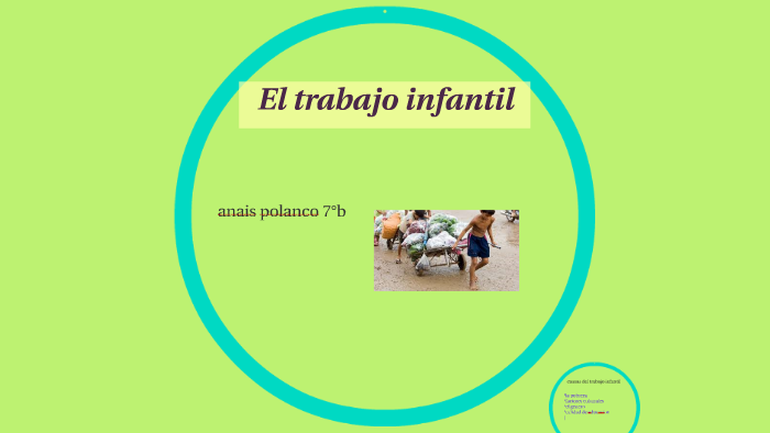 El trabajo infantil by anais polanco on Prezi