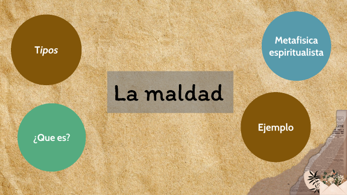 La maldad by Martina González Campa on Prezi