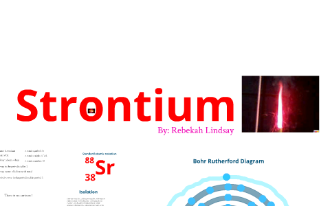 Science Project: Strontium by Rebekah Lindsay on Prezi
