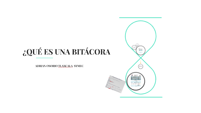 ¿QUÉ ES UNA BITÁCORA by Adrian Osorio Tlaxcala on Prezi