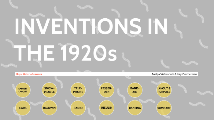 Canadian Inventions the 1920s by Analpa Vishwanath on Prezi